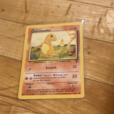 Pokémon TCG - Charmander - 46/102 - Common - Shadowless - Base Set ...