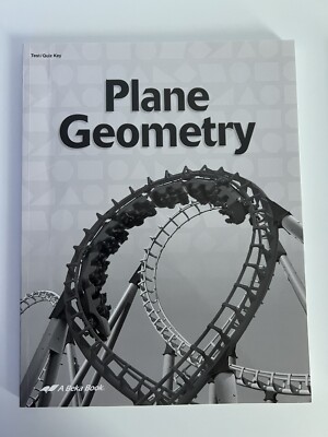 Abeka Plane Geometry Test/Quiz Key | eBay