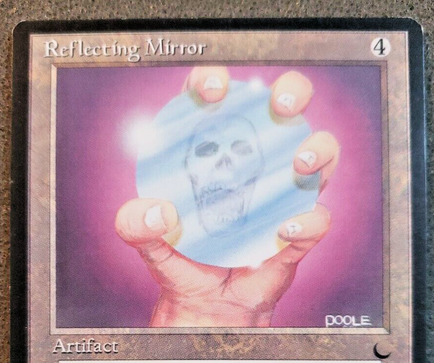 1994 Reflecting Mirror The Dark NM-MT Artifact Magic The Gathering MTG ...