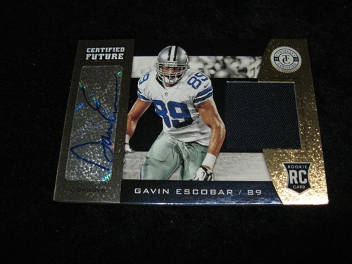 2013 Totally Certified Future Signature Materials Gavin Escobar Rookie ...