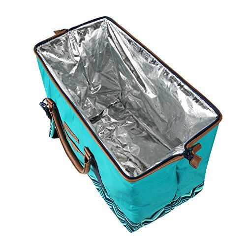 Arctic Zone Hot/Cold Insulated Collapsible Picnic Cooler and Picnic ...