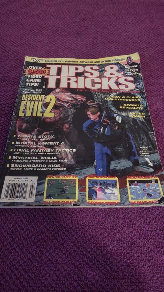 Tips & Tricks Magazine March 1998 | eBay