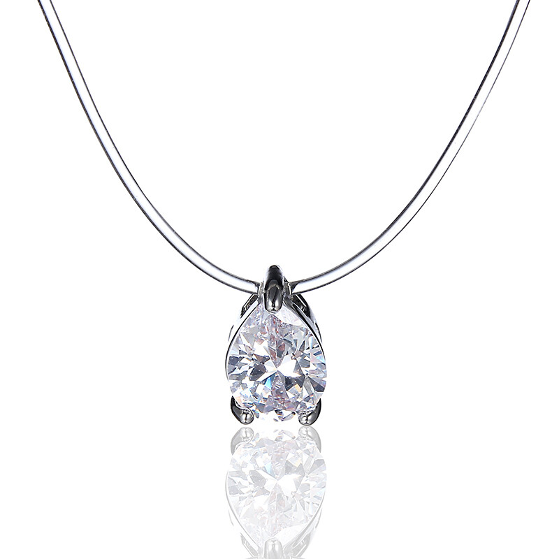 Simple Crystal Necklace