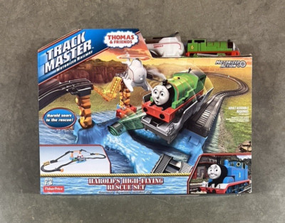 Thomas & Friends Trackmaster Harold’s High Flying Rescue Set Fisher ...