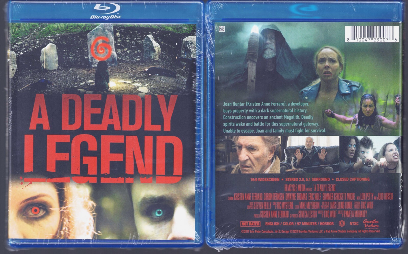 A Deadly Legend (Blu-ray) 2020 Supernatural Horror - OOP - New & Sealed ...