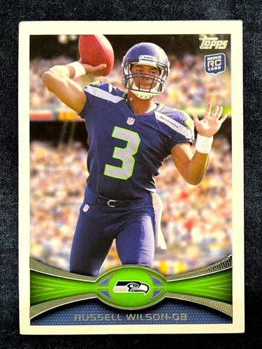 2012 Topps RUSSELL WILSON #165 ROOKIE CARD Seahawks/Broncos/Steelers | eBay