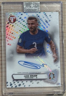 Topps autograph card Luke Shaw | eBay