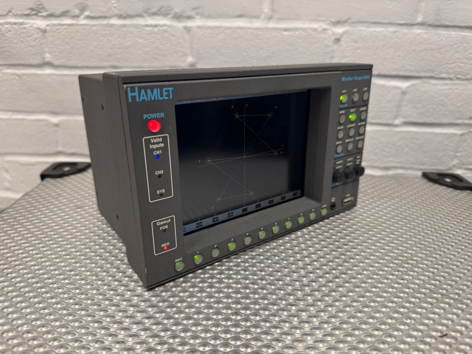 Hamlet MonitorScope MS9000 3G, HD, SD Waveform vector scope | eBay UK