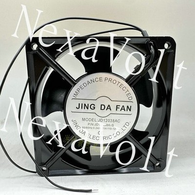 1 pcs JING DA FAN Fan JD12038AC JD12038A1S 110-120V 12CM aluminum frame ...