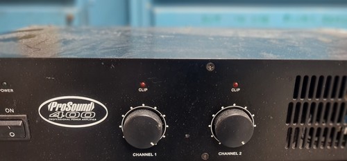 PA System Speaker Set - Prosound 800 watt speakers and amplifier | eBay UK