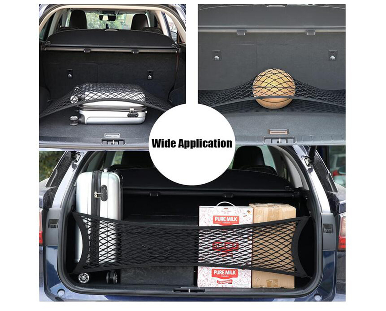 Rear Trunk Envelope Cargo Net Storage For JEEP COMMANDER 2006-2010 110 ...