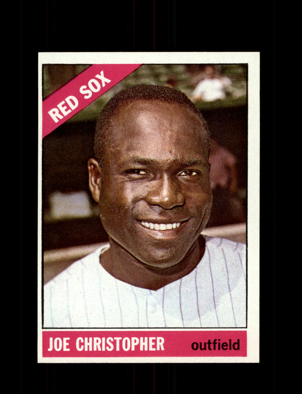 1966 JOE CHRISTOPHER TOPPS #343 RED SOX *0162 | eBay