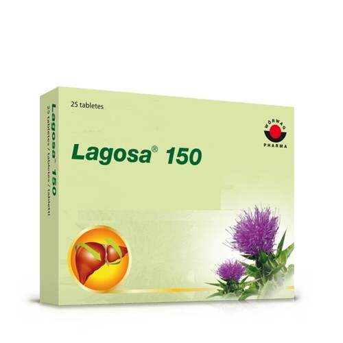 Lagosa 150, 25 tablets, maintain normal liver health and promotes ...