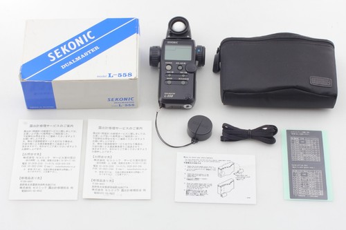 [ MINT in BOX ] Sekonic L-558 L558 Dual Master Digital Light Meter From ...