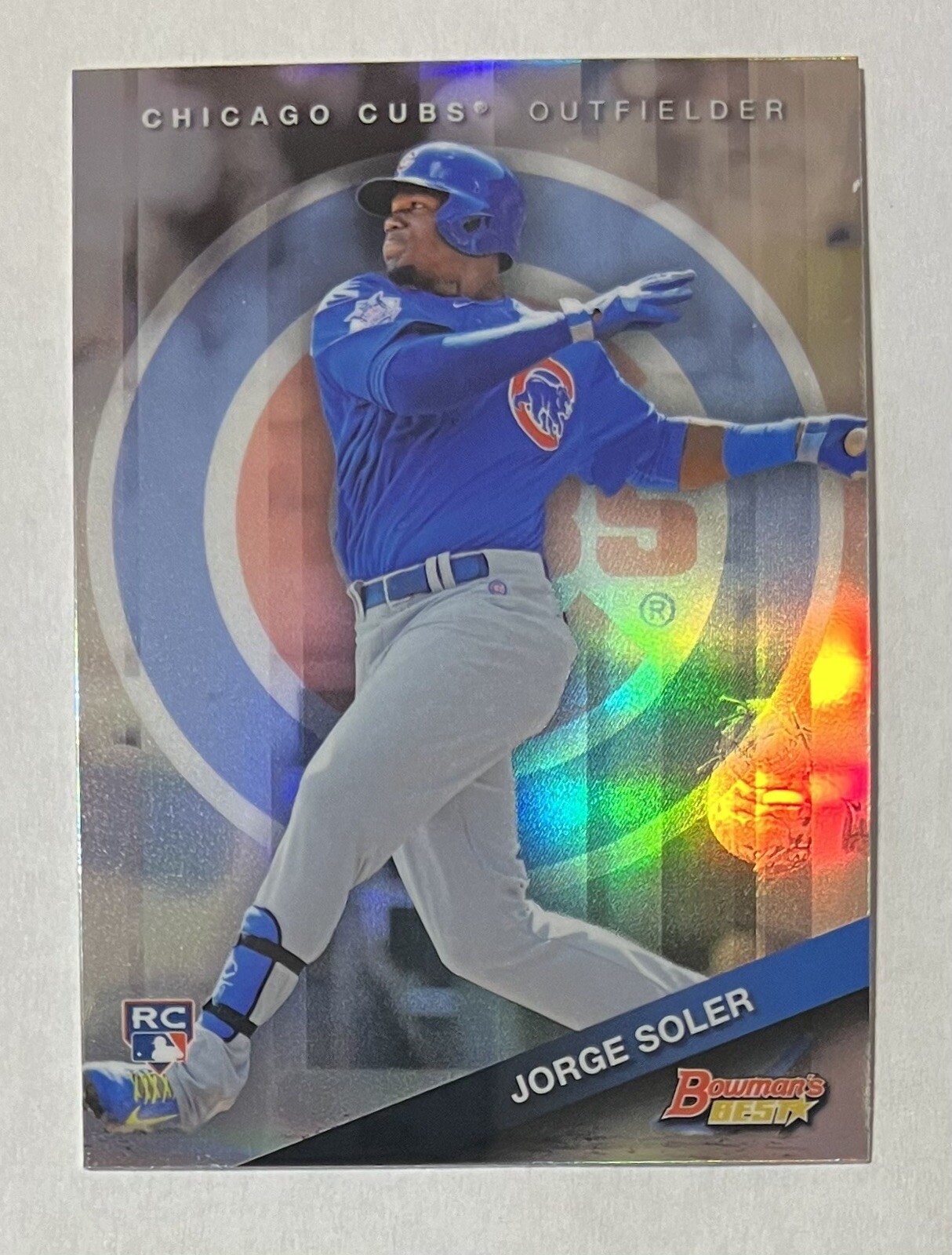 Jorge Soler 2015 Topps Bowman's Best RC ROOKIE Refractor Card #93 | eBay