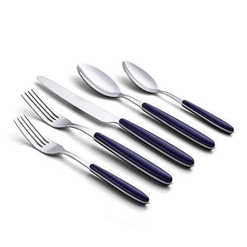 20pcs Flatware Set Stainless Steel Silverware/cutlery With Color ...