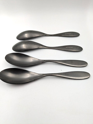 Quenelle / Rocher spoon Set, Profetinal Chef Spoons. 4x M pack ...