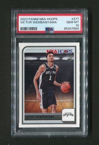 Victor Wembanyama "Wemby" NBA Rookie Basketball Card 2023 NBA Hoops ...