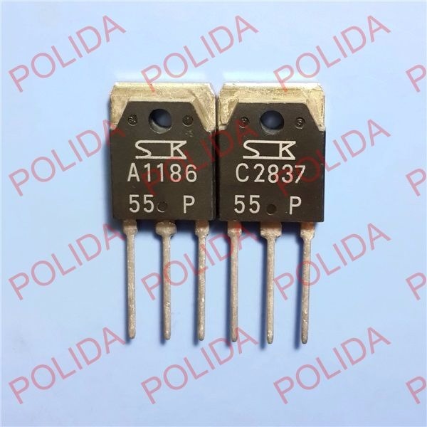 1pairs OR 2PCS SANKEN TO-3P 2SA1186-P/2SC2837-P 2SA1186/2SC2837 A1186 ...
