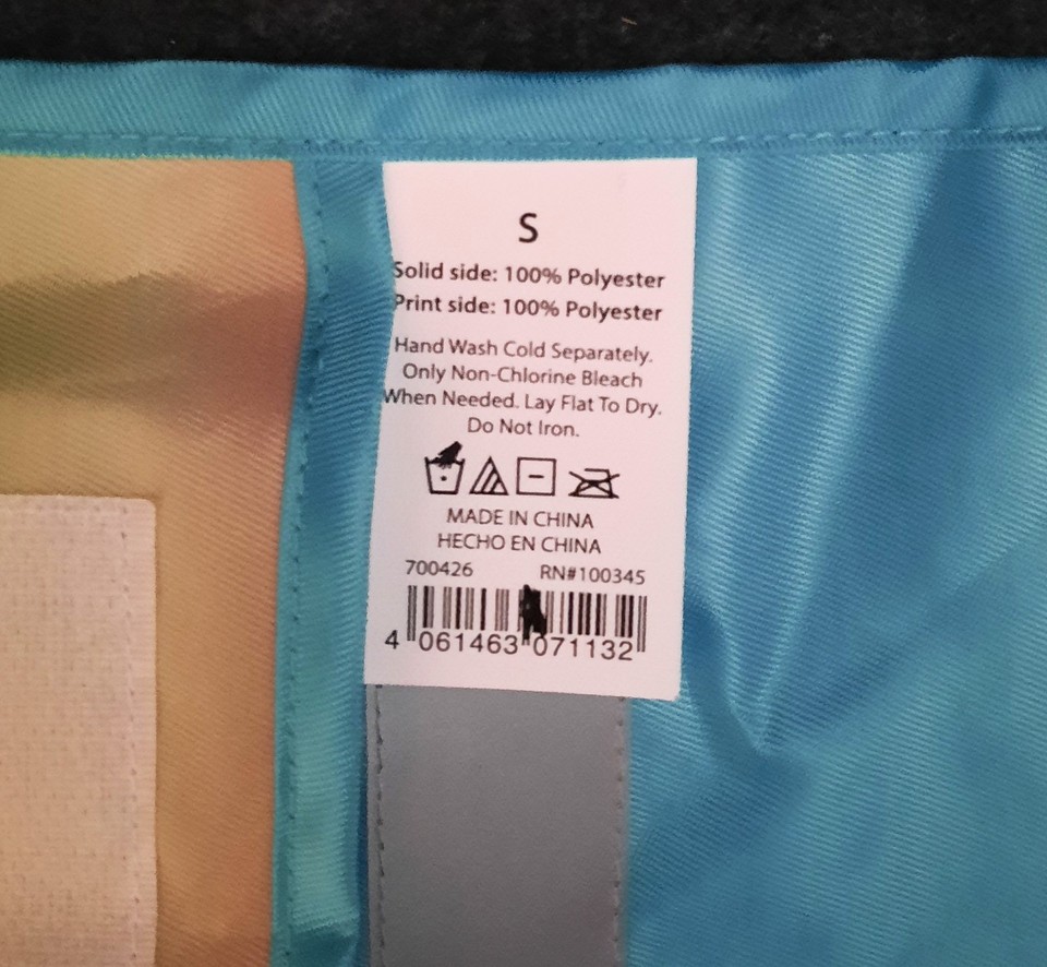 Reversible Doggy Wind Jacket W/ Hood Size Small (18" Long X 13" Wide ...