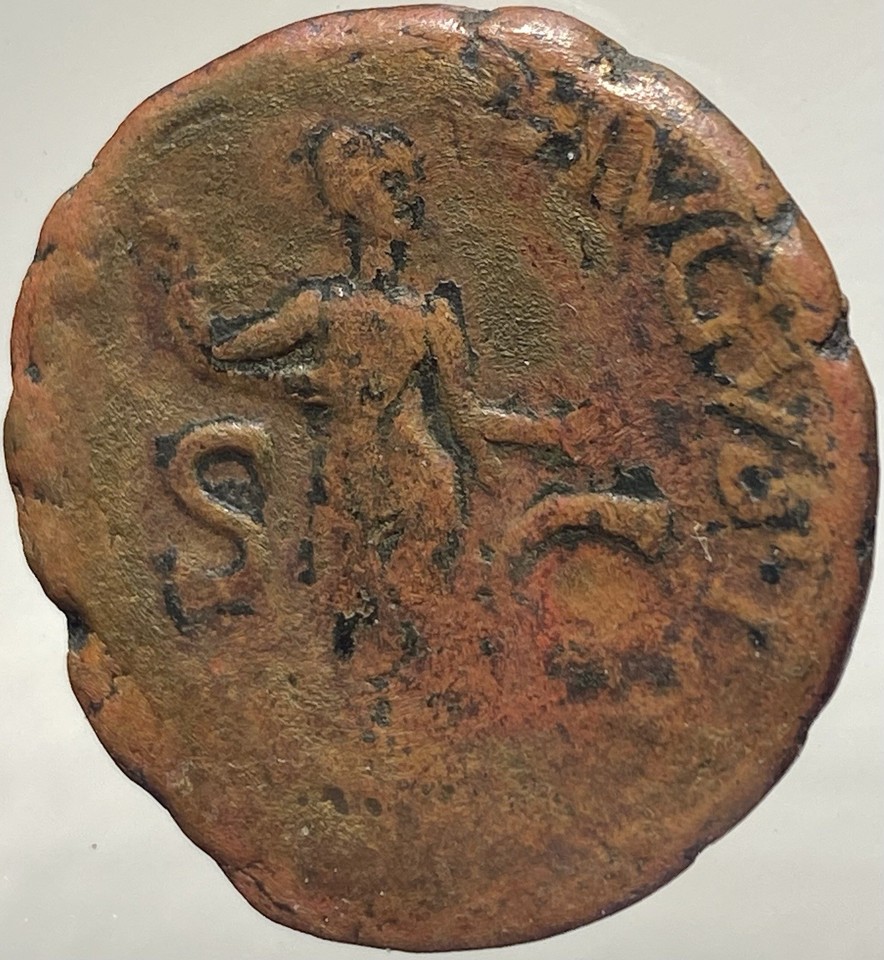 Emperor Claudius I 41-50AD Genuine Ancient Roman Coin Libertas Rome ...