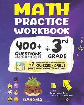 3rd Grade Math Practice Workbook: 400 Questions You Need to Kill in 3r ...