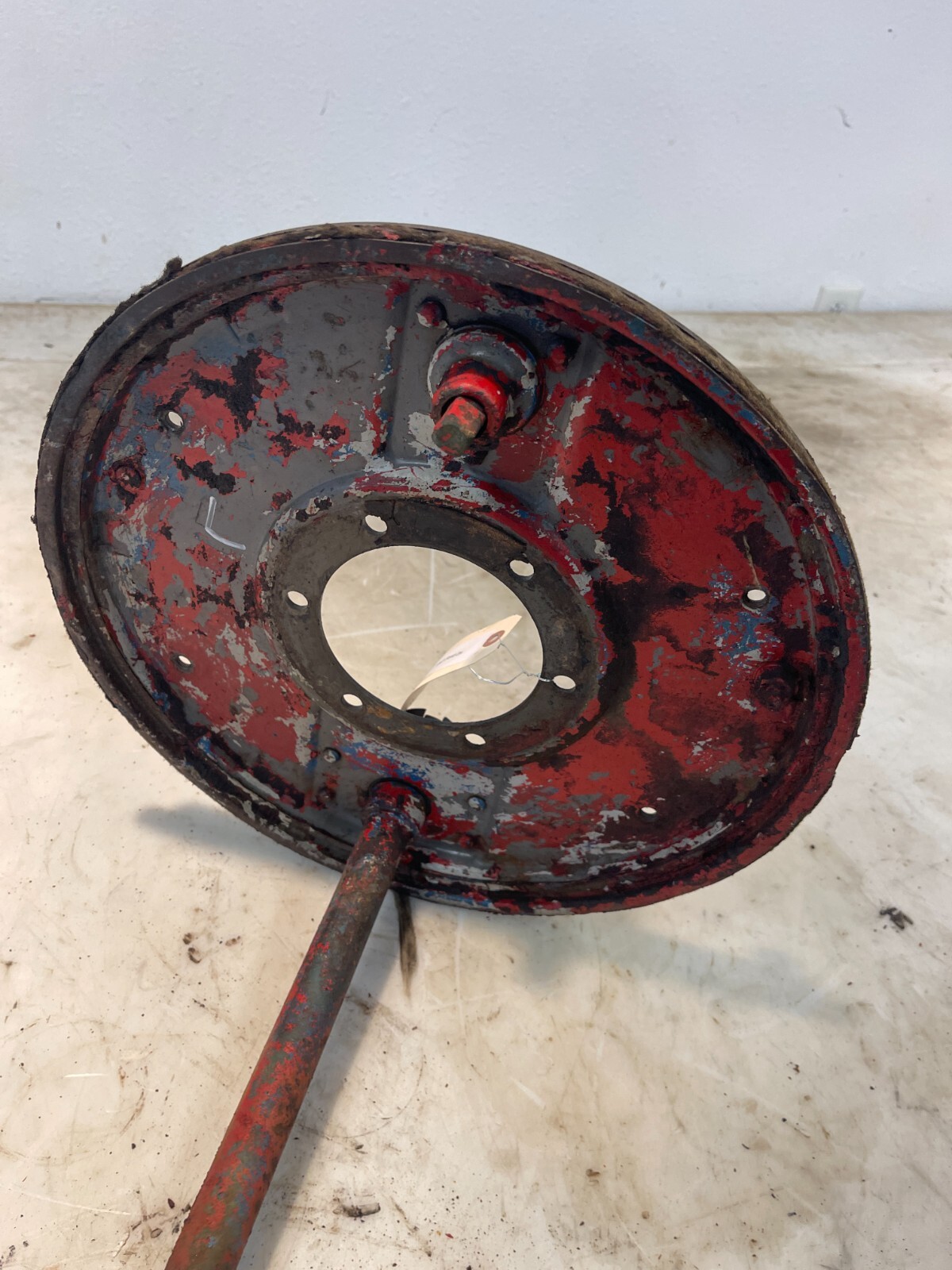 1943 Ford 2n Tractor Left Brake Backing Plate & Shaft Assembly 9n | eBay