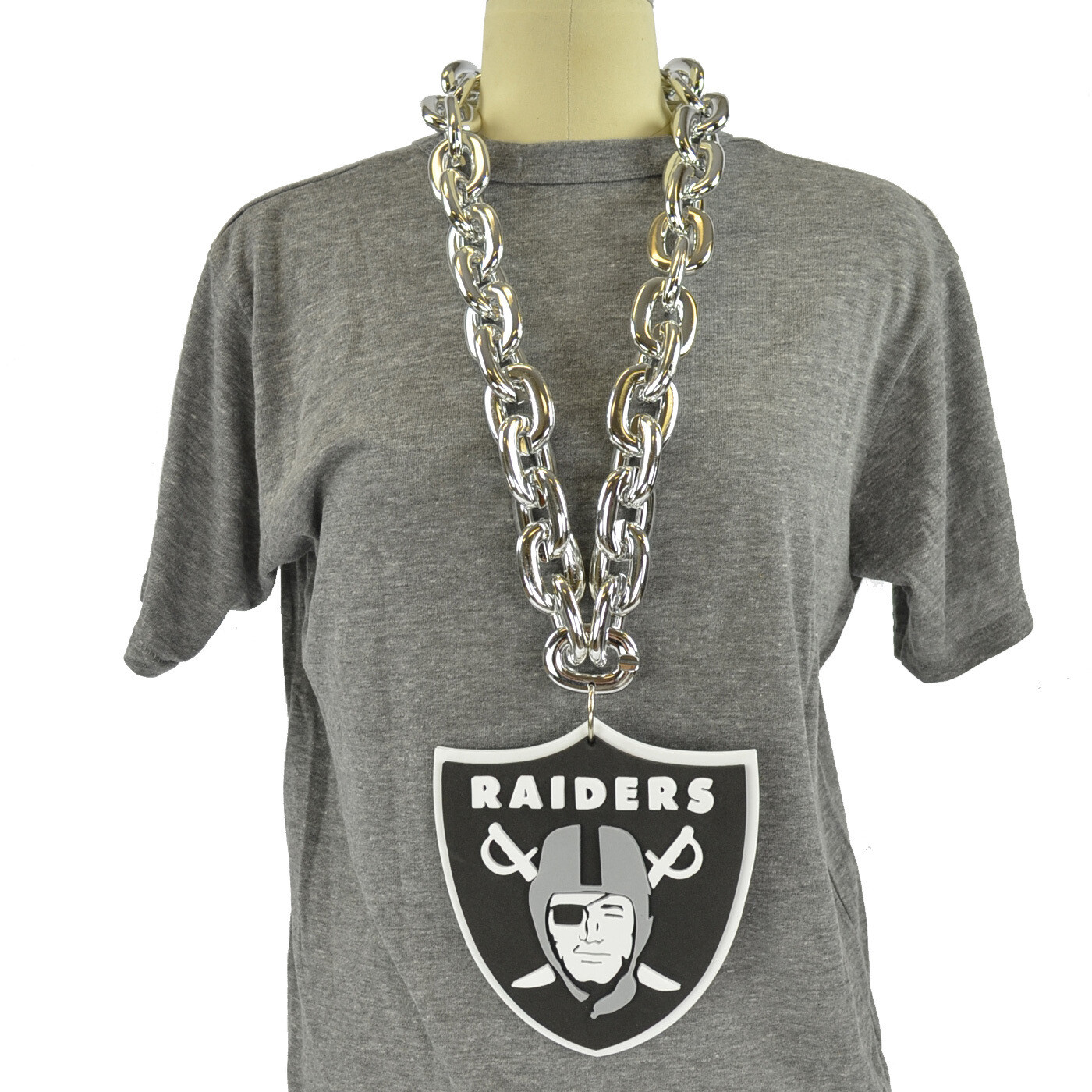 las vegas raiders NFL fan chain necklace - munimoro.gob.pe