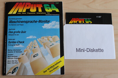 Input 64 11/87 Das Elektronische Magazin für Commodore C64 | eBay.de
