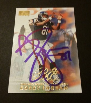 Bobby Engram Bears Penn State 1998 SkyBox #36 Authentic Signed ...