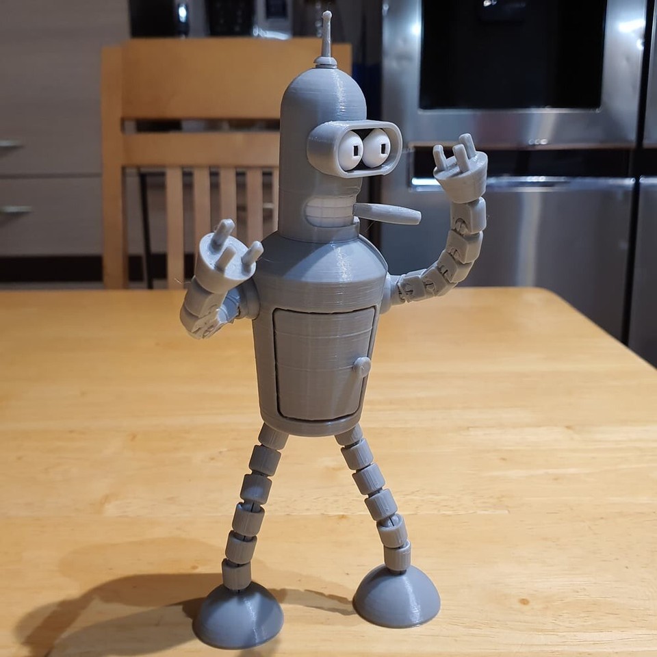 Futurama Bender Figure 7” | eBay