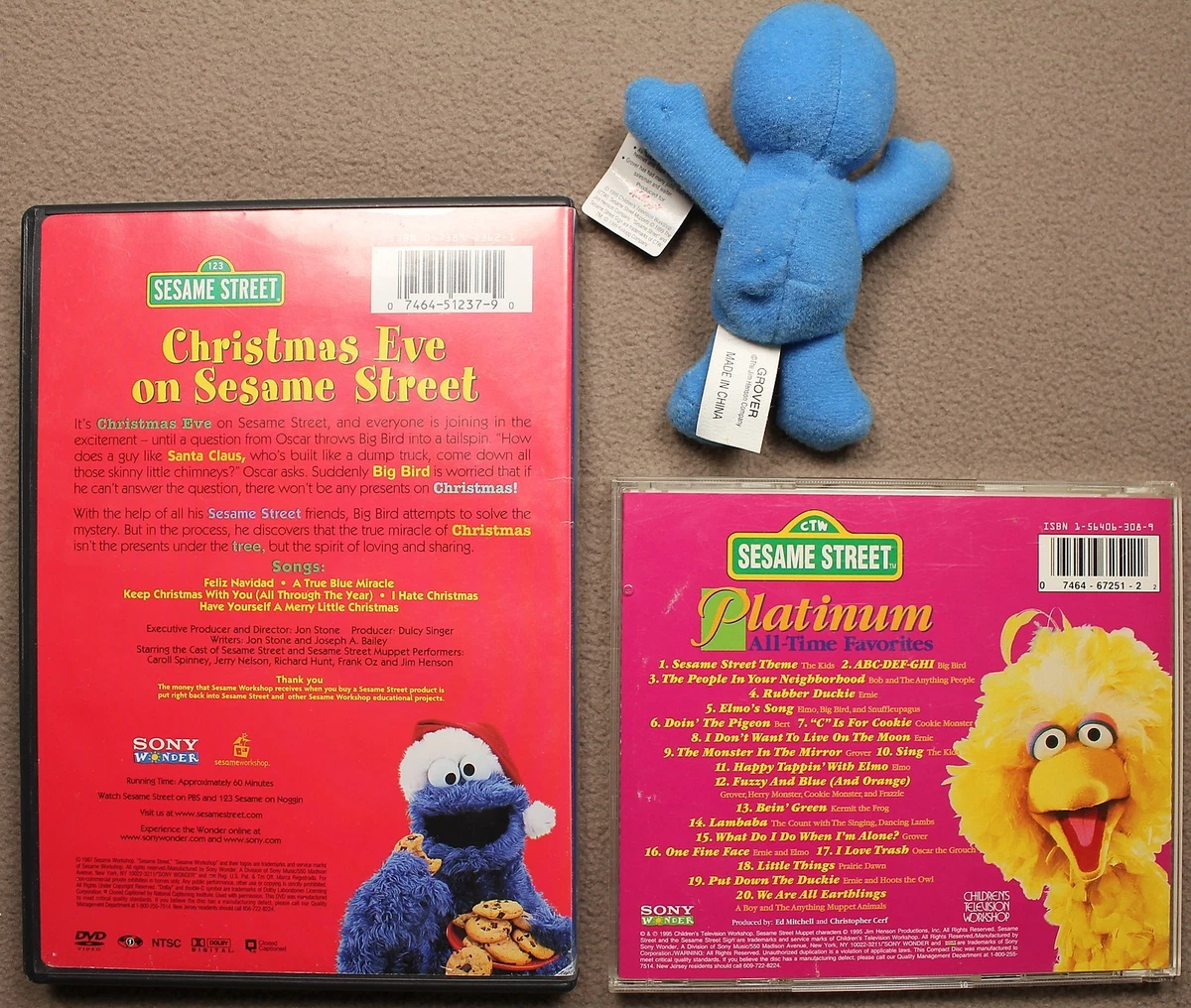 Sesame Street Christmas Eve On Sesame Street Dvd