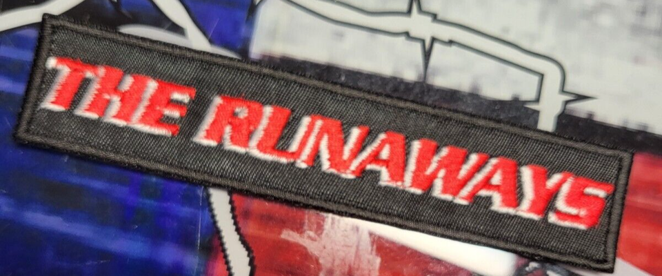 EMBROIDERED THE RUNAWAYS ROCK BAND PATCH (Please Read Ad) | eBay