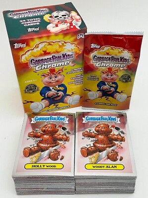 2021 Topps Garbage Pail Kids CHROME SERIES 4 4th Complete 100-Card Set ...