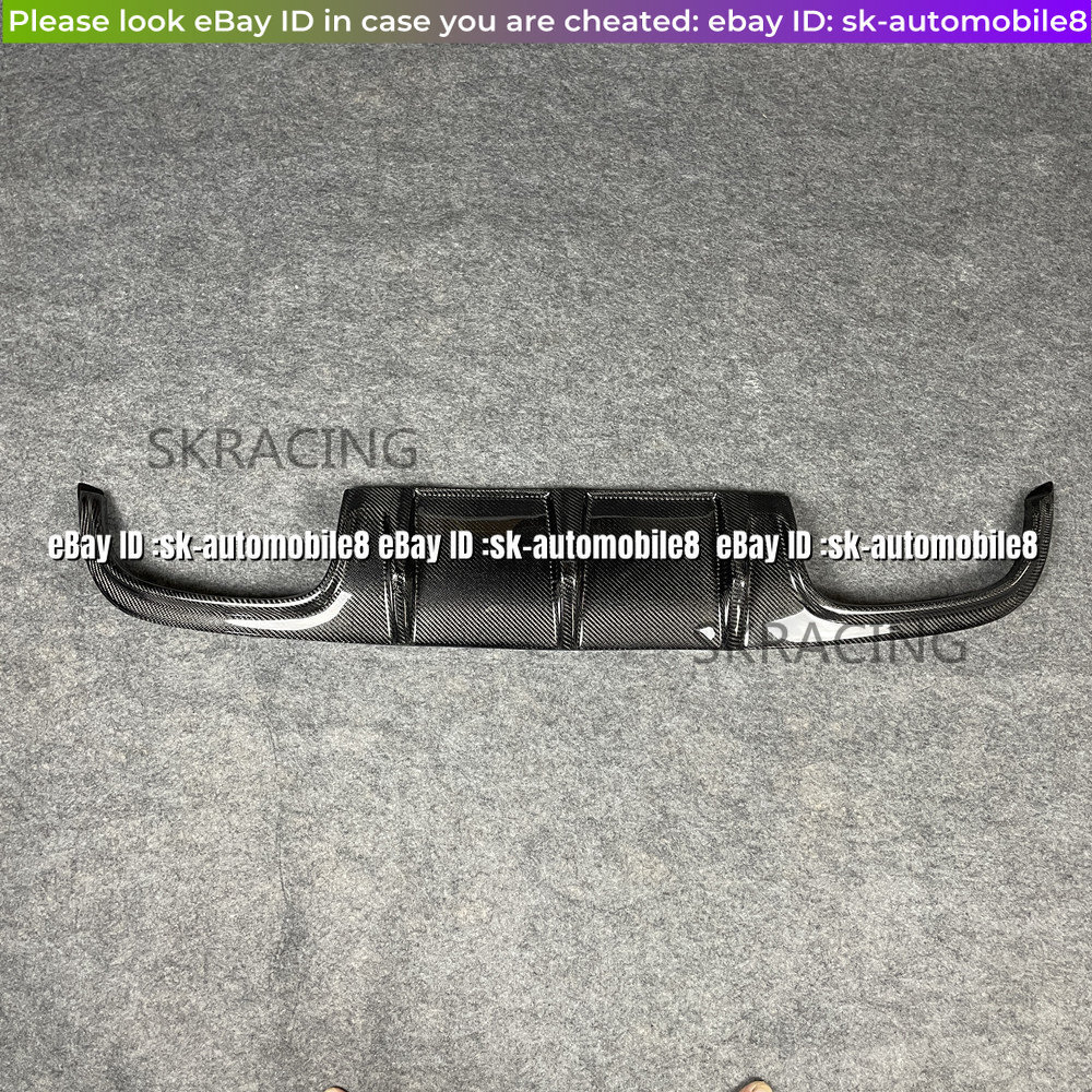 For Mercedes Benz R171 SLK AMG Bumper 05-08 Real Carbon Fiber Rear ...