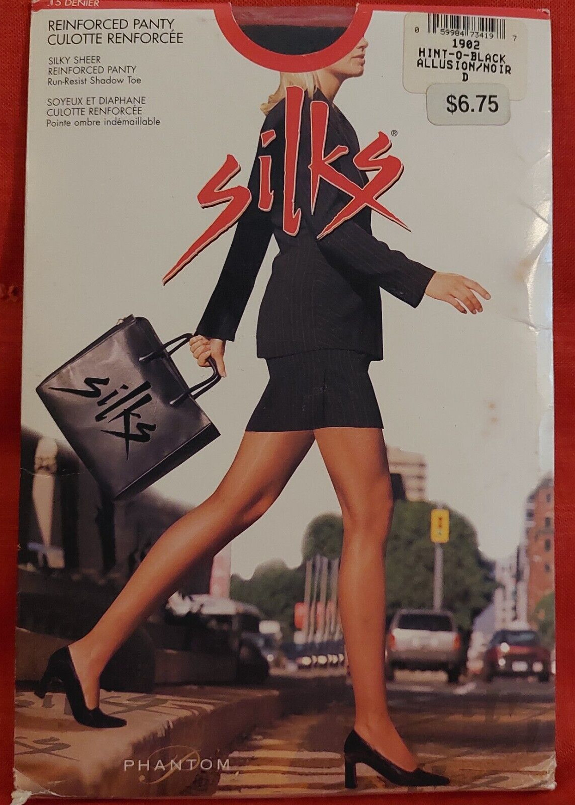 Vintage Pantyhose Silks Silky Sheer Color Black Size … - Gem