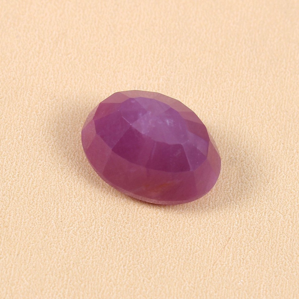 3.50 KT 100% Naturale Certificato Mozambico Rubino Non Scaldato Ovale ...