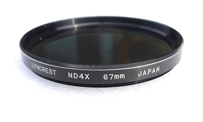 67mm Lyncrest ND4X - Neutral Density Filter ND4 - NEW | eBay