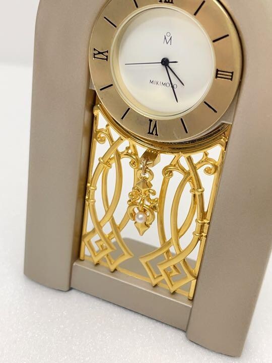 Mikimoto International Table Clock Japan Vintage | eBay