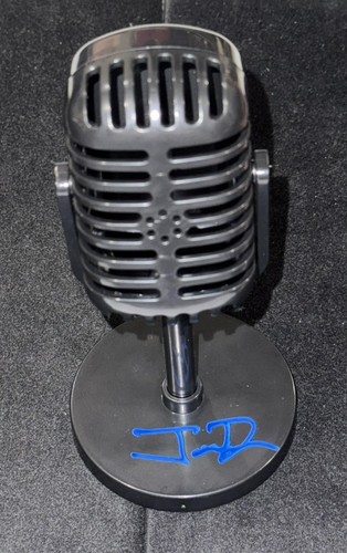 Joe Davis Signed Microphone JSA COA Fox Sports Baseball Commentator ...
