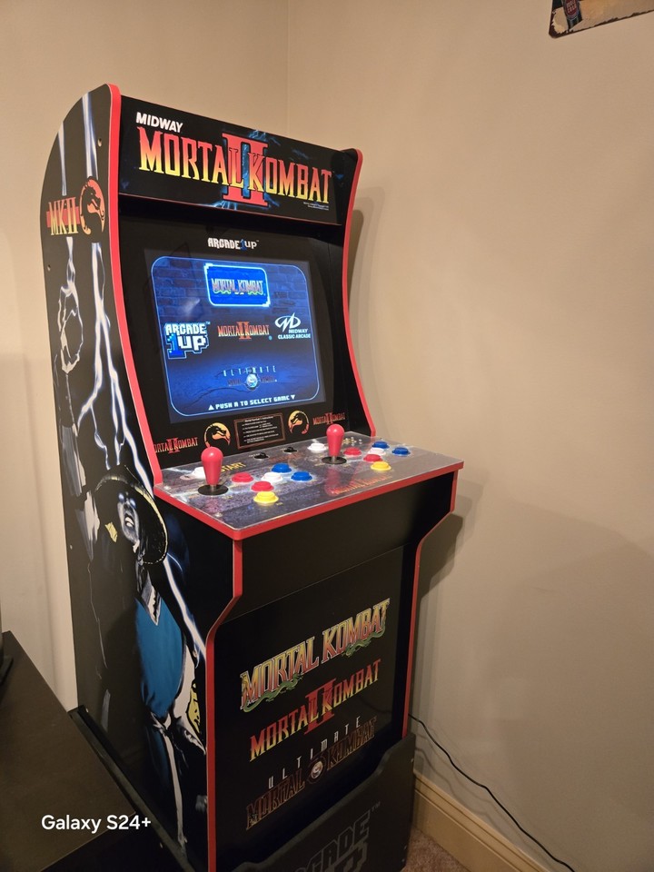 Arcade1Up Legacy Edition Mortal Kombat Home Arcade 1UP Video Game ...