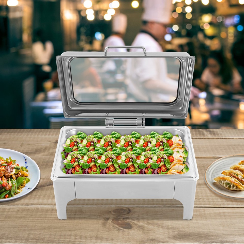 9L Stainless Steel Chafing Dish Chafing Dish Buffet Warmer Buffet ...