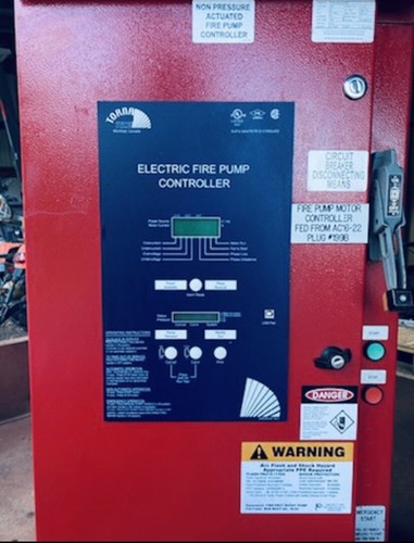 😎 TORNATECH 20 HP FIRE PUMP CONTROLLER 460 VAC 3 PHASE 300 PSI GPA-460 ...