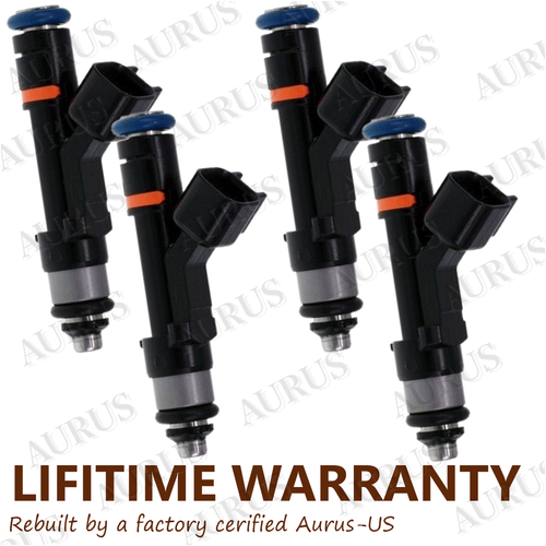 OEM Bosch 4 FUEL INJECTORS FOR 08-19 Ford Focus Fusion C-Max Lincoln ...