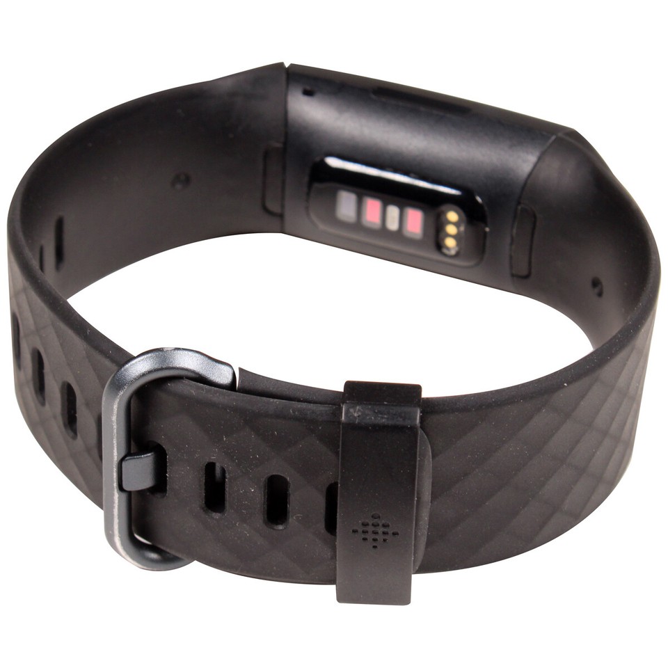 Fitbit Charge 4 GPS Advance Fitness Tracker Wristband Black FB417BKNV ...