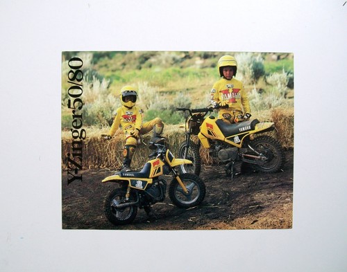 1985 Yamaha Y-ZINGER 50/80 Sales literature/Sales brochure (NOS--not a ...