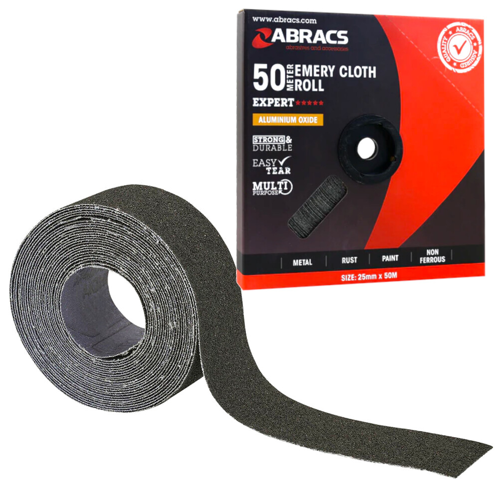 320 Grit Sandpaper Emery Cloth 4 Inch 80 Grit Aluminum Oxide It Roll ...