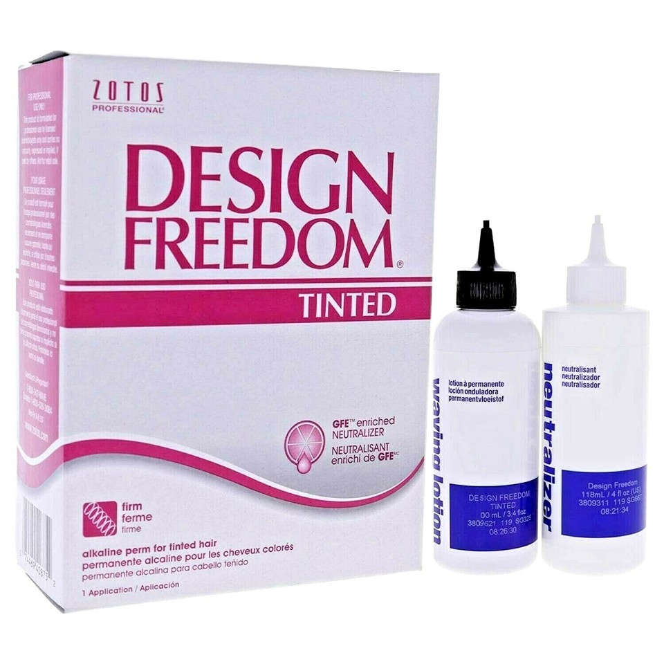 Zotos Design Freedom For Tinted 20 H2O2 Alkaline Perm with GFE ...