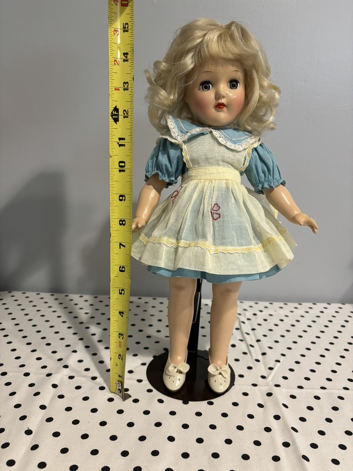 IDEAL TONI DOLL P-91 NICE CONDITION, BLONDE, 16 INCHES TALL | eBay