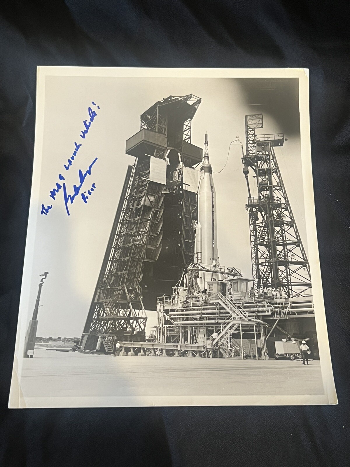 Gordon Cooper signed Mercury Apollo Launch | eBay